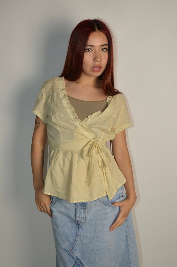 Vintage beige wrap - Gem