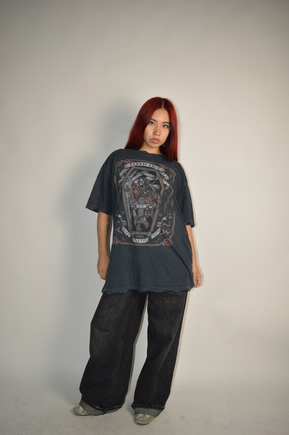 y2k skeleton shirt - Gem