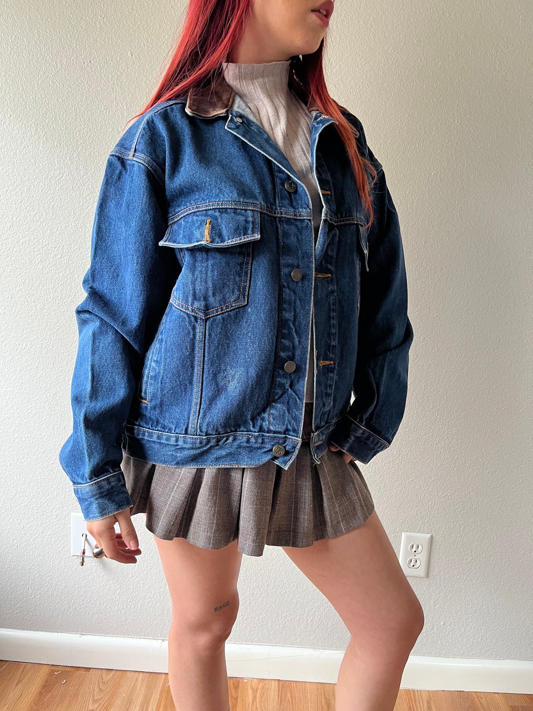 Vintage Marlboro Cigarettes Denim Jacket - Etsy