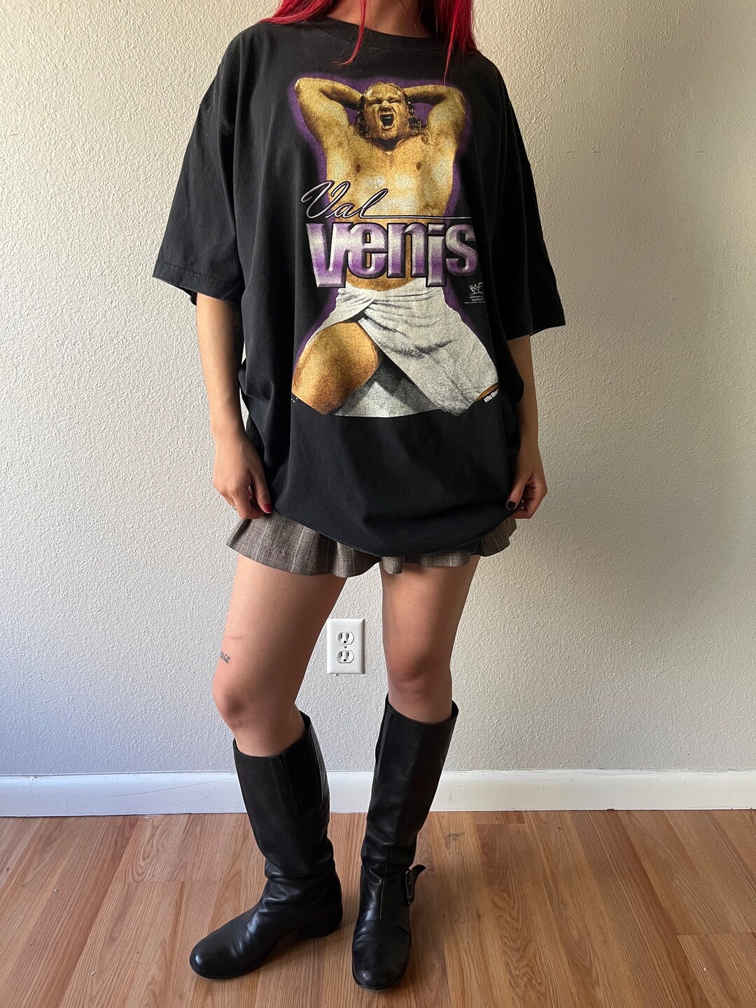 Vintage 1998 Val Venis Hello Ladies Wrestling Shirt - Etsy