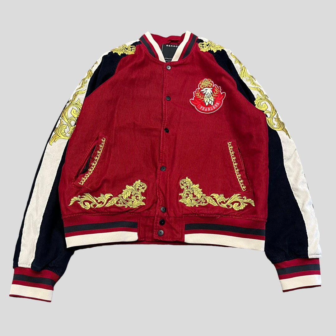 Reason Varsity Jacket Corduroy - Etsy