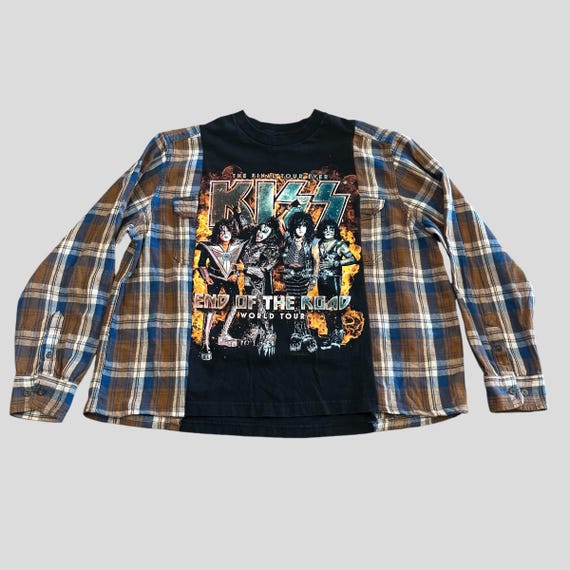 Kiss Flannel Shirt - Gem