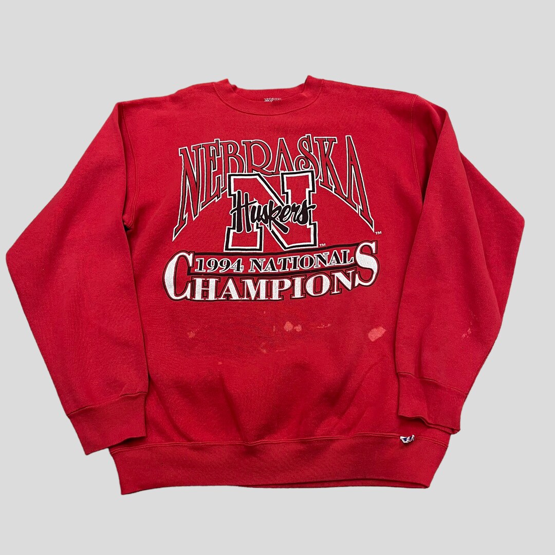 Vintage Nebraska Huskers Championship Crewneck - Etsy