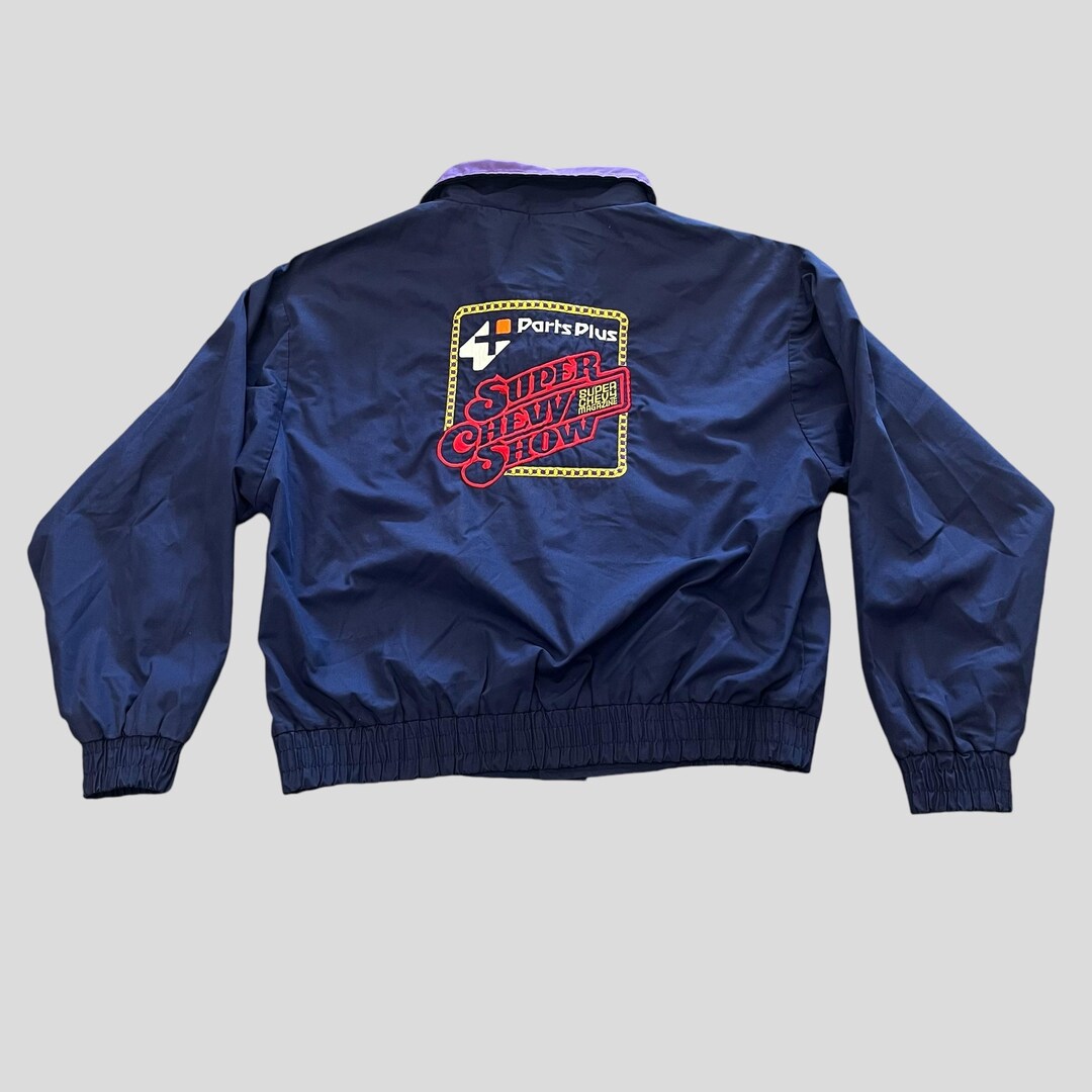Vintage Chevy Car Show Windbreaker Jacket - Etsy