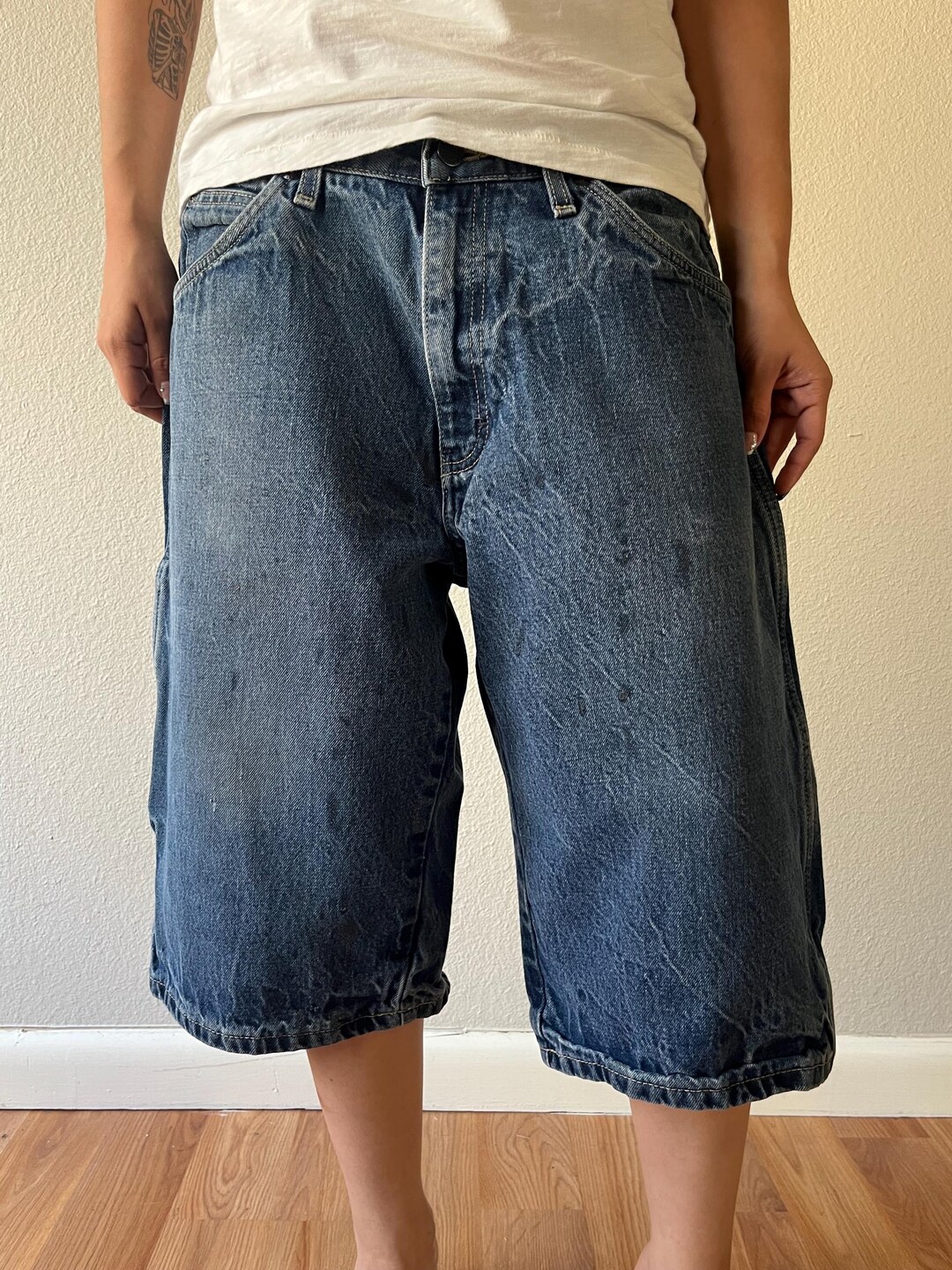 Vintage Dickies Denim Jorts - Etsy