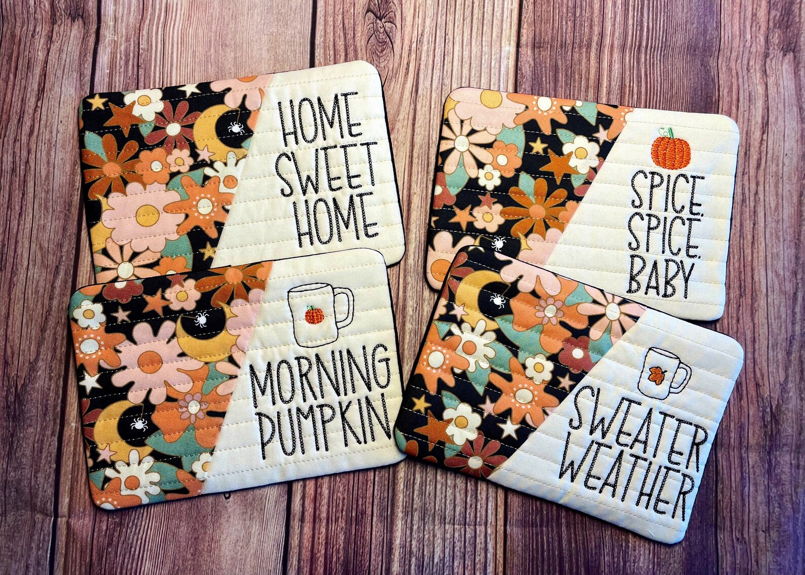 Autumn Mug Rugs - Etsy