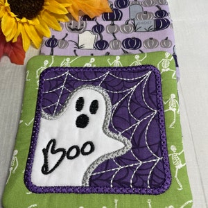 Halloween Ghost Mug Rugs - Etsy