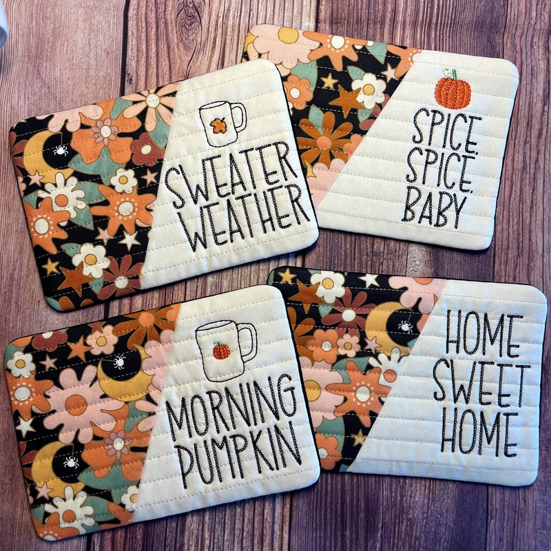 Fall Mug Rug - Etsy