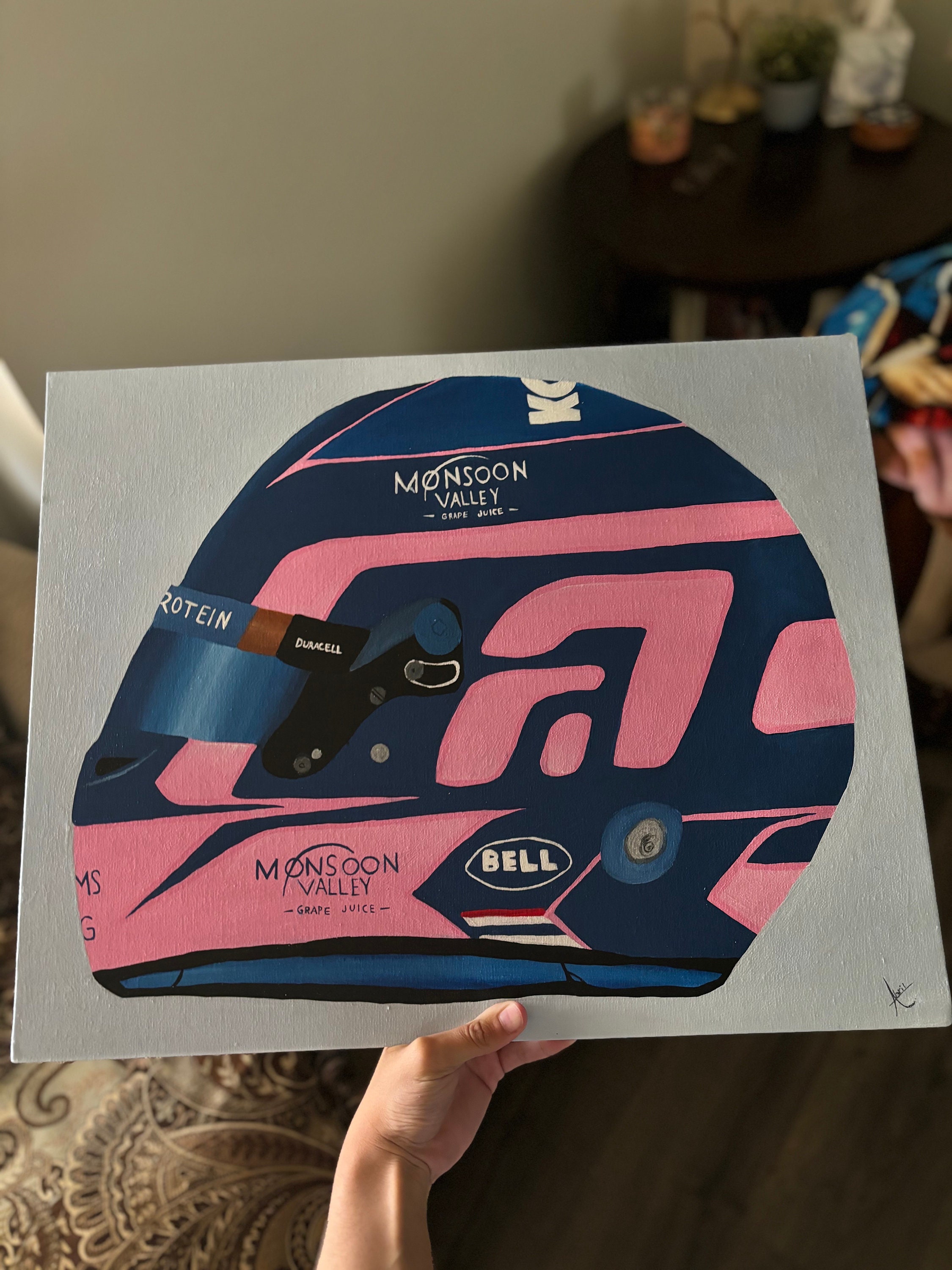 Alex Albon 2024 F1 Helmet - Etsy