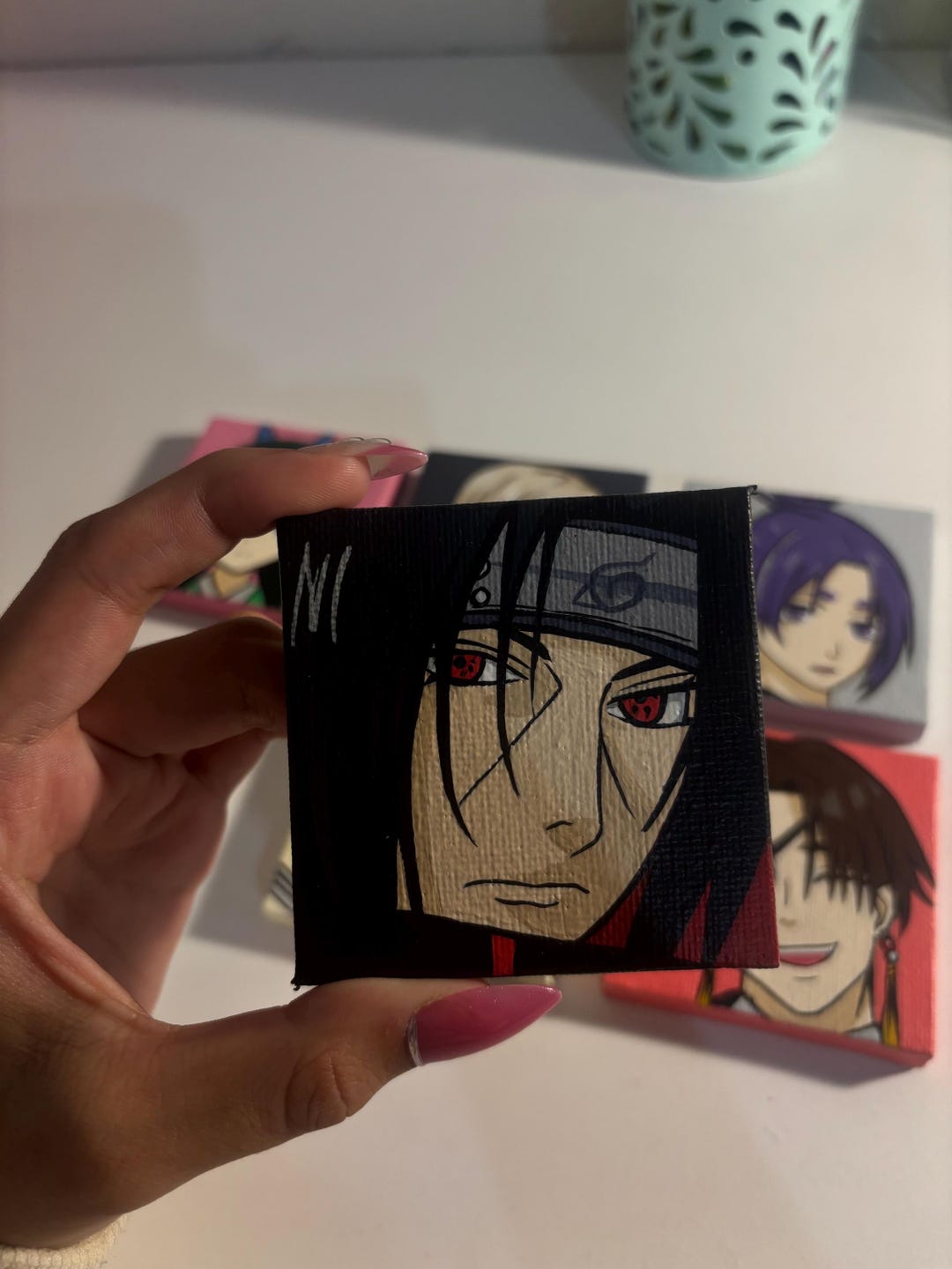 Itachi (mini) Painting - Naruto - Etsy