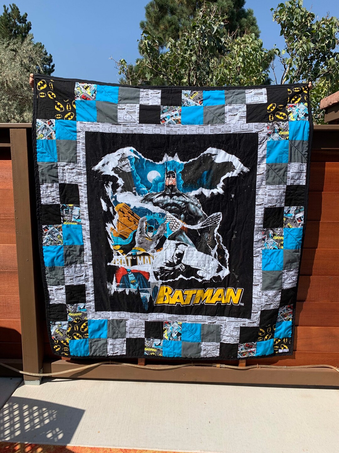 Batman Quilt – A Cozy Tribute to Gotham’s Dark Knight - Etsy
