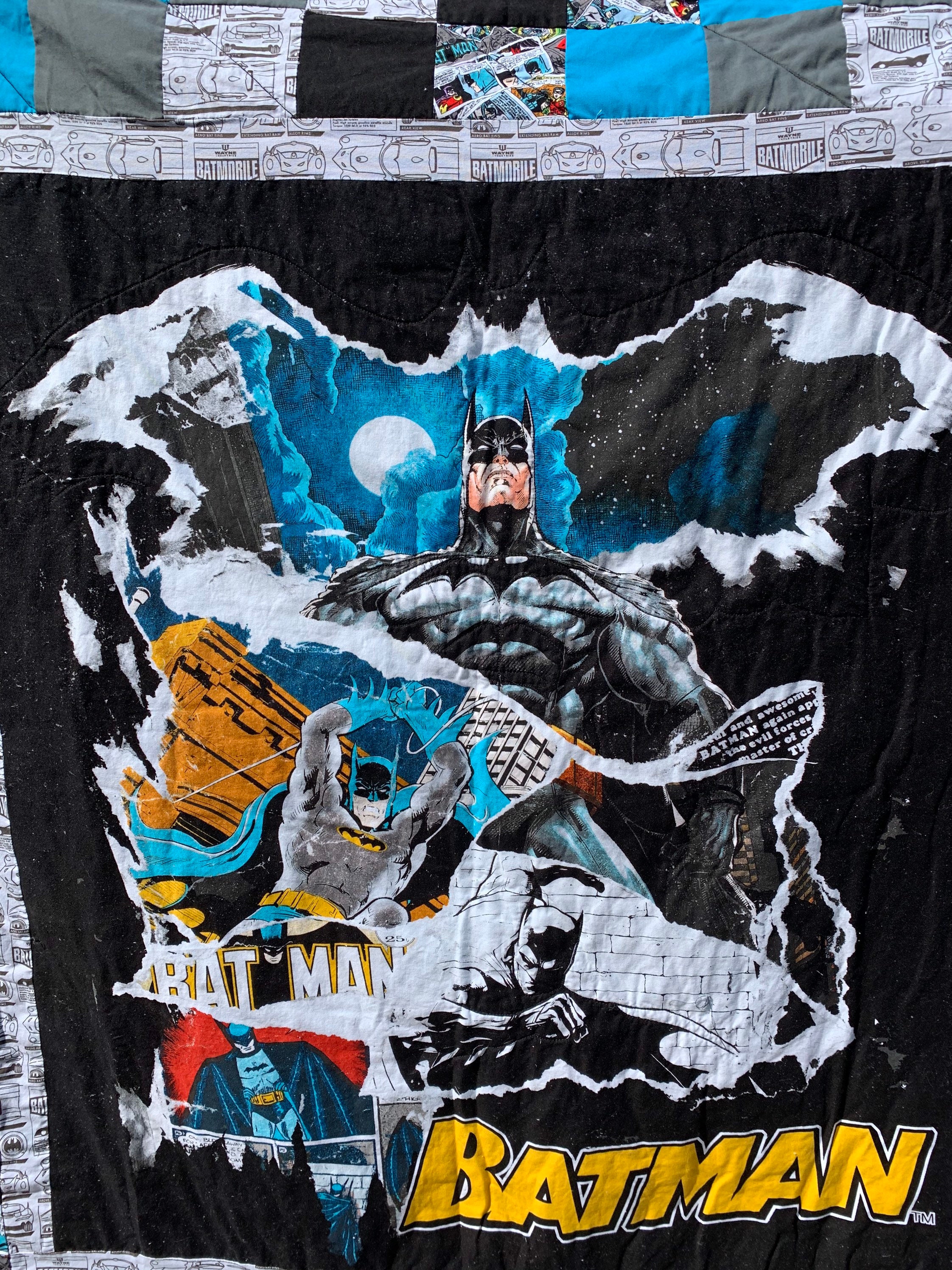 Batman Quilt – A Cozy Tribute to Gotham’s Dark Knight - Etsy
