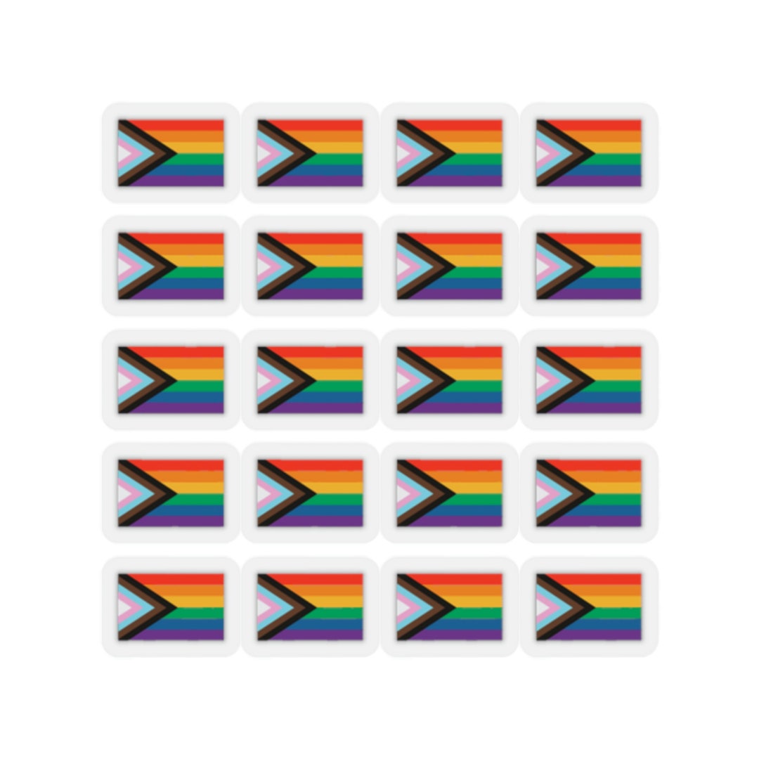 Tiny Pride Flag Stickers para insignia de nombre 20 banderas - Etsy México