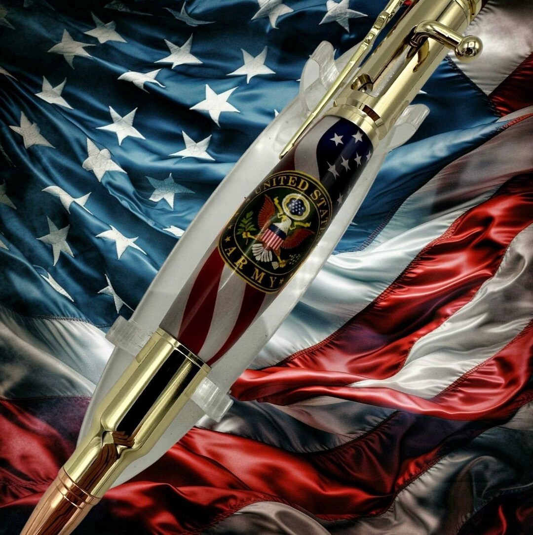 United States Army Bolt Action Pen - Etsy