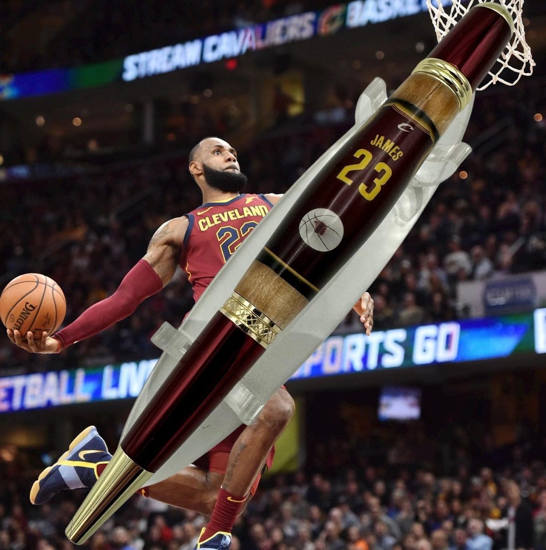 Lebron James Collectible Pen - Game-worn Jersey and Reclaimed Arena ...