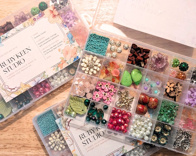 Nautical Treasures Bead Kit Curated Bead Collection for Jewelry ...