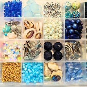 Nautical Treasures Bead Kit Curated Bead Collection for Jewelry ...