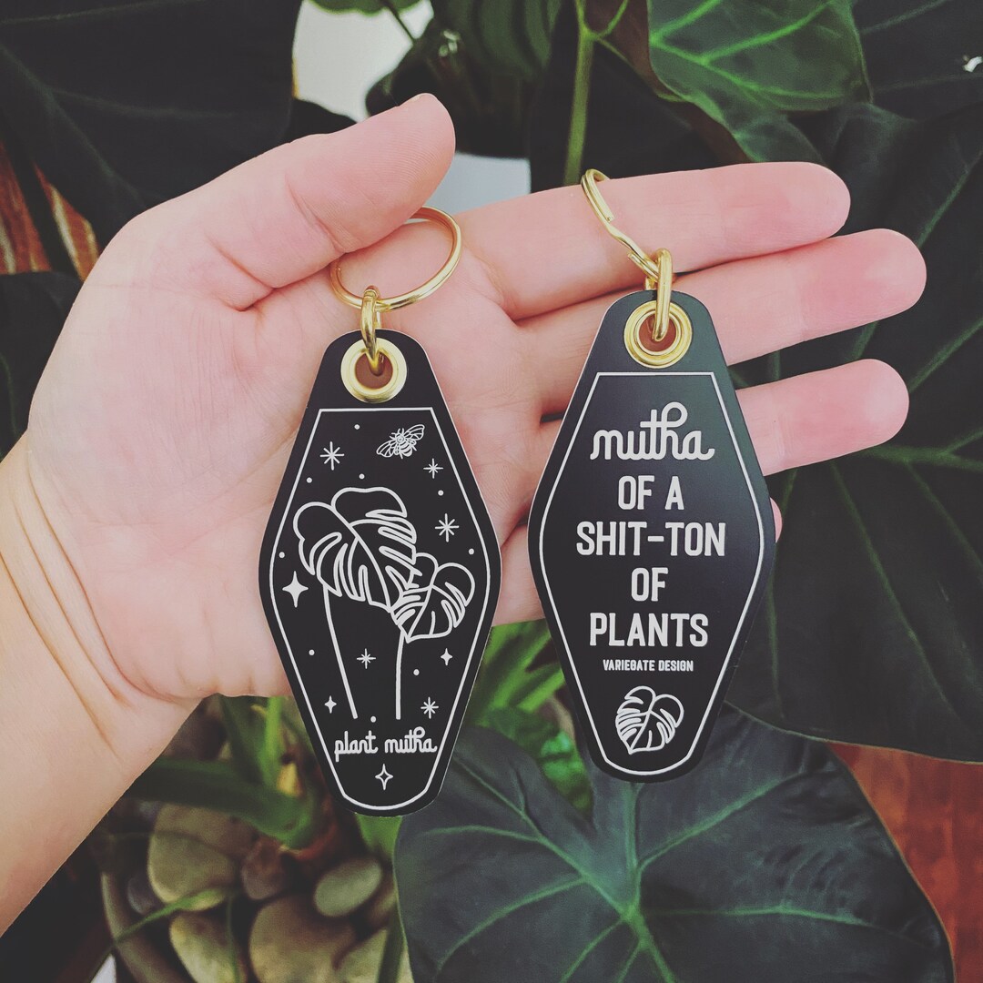 Plant Mutha Keychain - Etsy