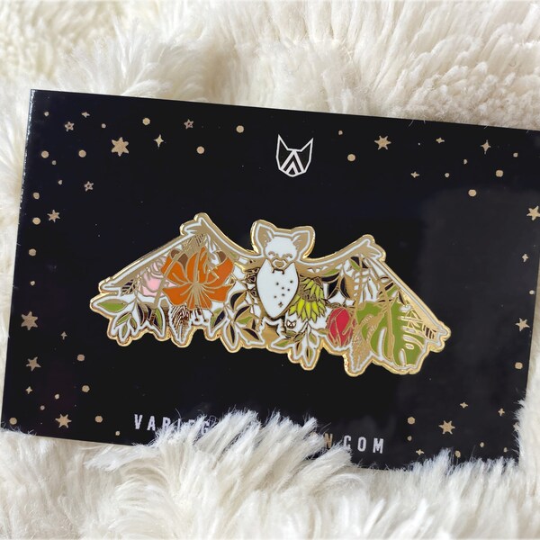 Bat Pin - Etsy