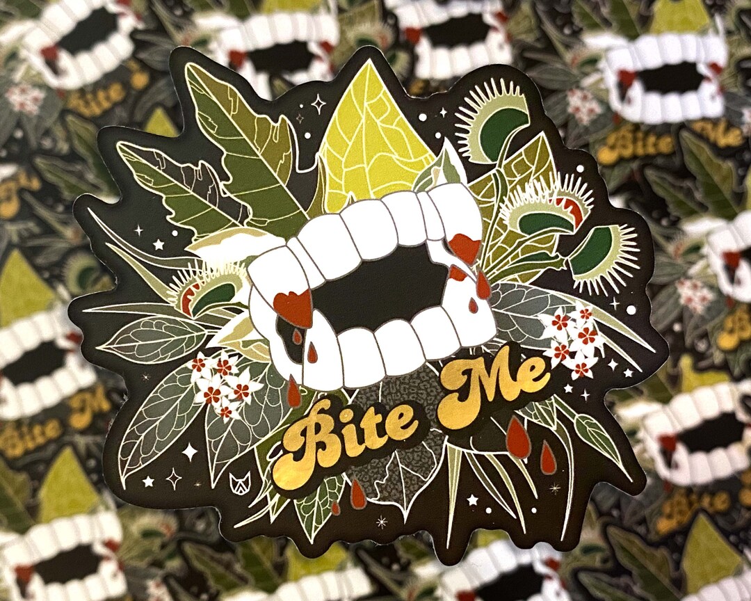 STICKER | Bite Me - Etsy