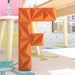 F Letter 3d, Alphabet 3D, 3D Letter for Party Decor, Papercraft Letters ...