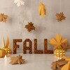 3 Fall Leaves Papercraft, DIY Fall Fireplace Decor, Maple Pdf Printable ...