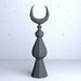 Islamic Brass Alam, Crescent Alem, Home Decor, Office Decor Gift ...