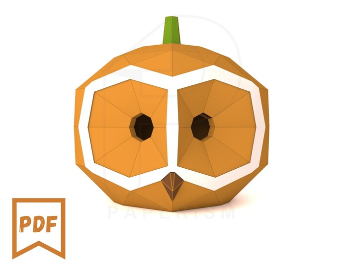 Printable PDF DIY Template Letters A-Z Low Poly Paper Model - Etsy