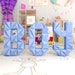 Customize Name 3d Letter, Set Letters for Baby Room, Pdf Template Kit ...