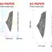 3d Palestinian Map With Flag Colors Papercrafts Palestine SVG - Etsy