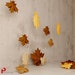 3 Fall Leaves Papercraft, DIY Fall Fireplace Decor, Maple Pdf Printable ...