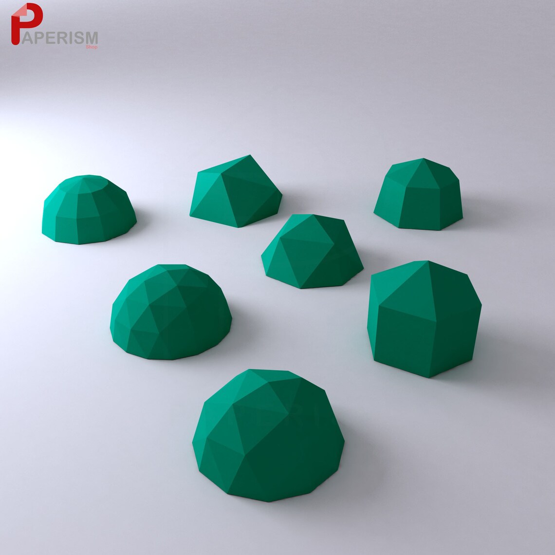 7 Geodesic Dome Set DIY Dome Models Build 3d Tent foldable - Etsy