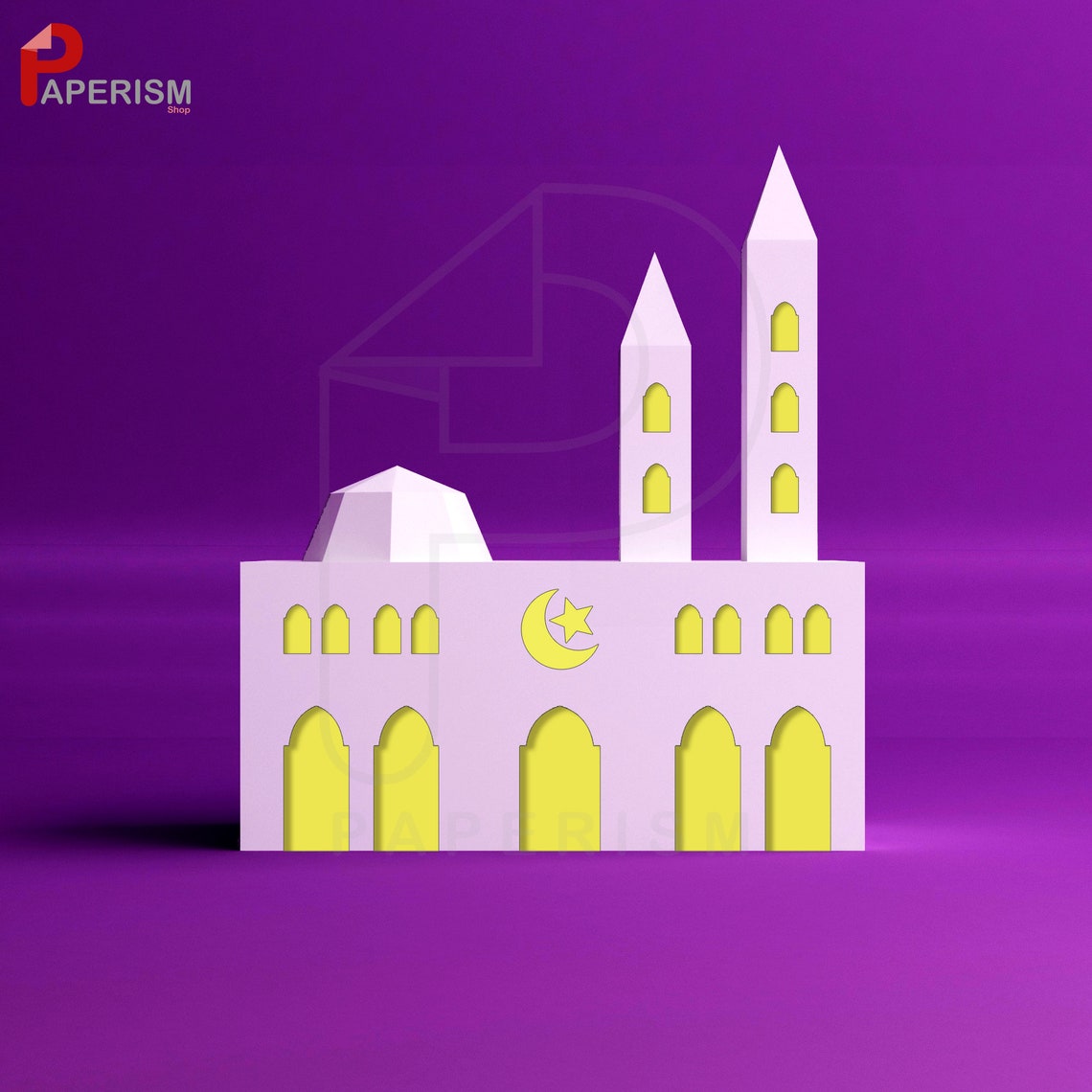 Design Your Mosque, Mosque Craft for Kids, PRINTABLE Ramadan Crafts ...