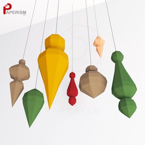 5 Hajj & Eid Hanging Decoration, Ceiling EID Decor, Papercraft Pdf ...