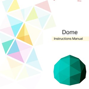 Geodesic Dome Net, DIY Dome Models, Build 3d Tent ,foldable Net Shapes ...