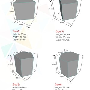 Volume of Prism Nets, 3d Platonic Solid Set 2, DIY Polyhedron Models ...