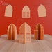 3D Hanging Mosque Papercraft, PRINTABLE Ramadan Decoration, SVG Paper ...