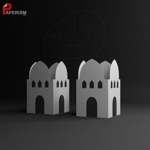 Mini Mosque Lantren, PRINTABLE Ramadan Decor, Islamic Decor, Windlight ...
