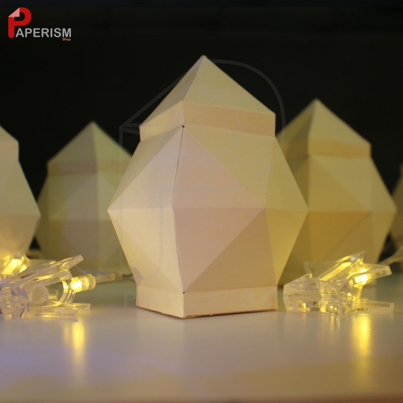 Ramadan Lantern Kit, PRINTABLE Ramadan Decor, Ramadan Fanoos Crafts ...