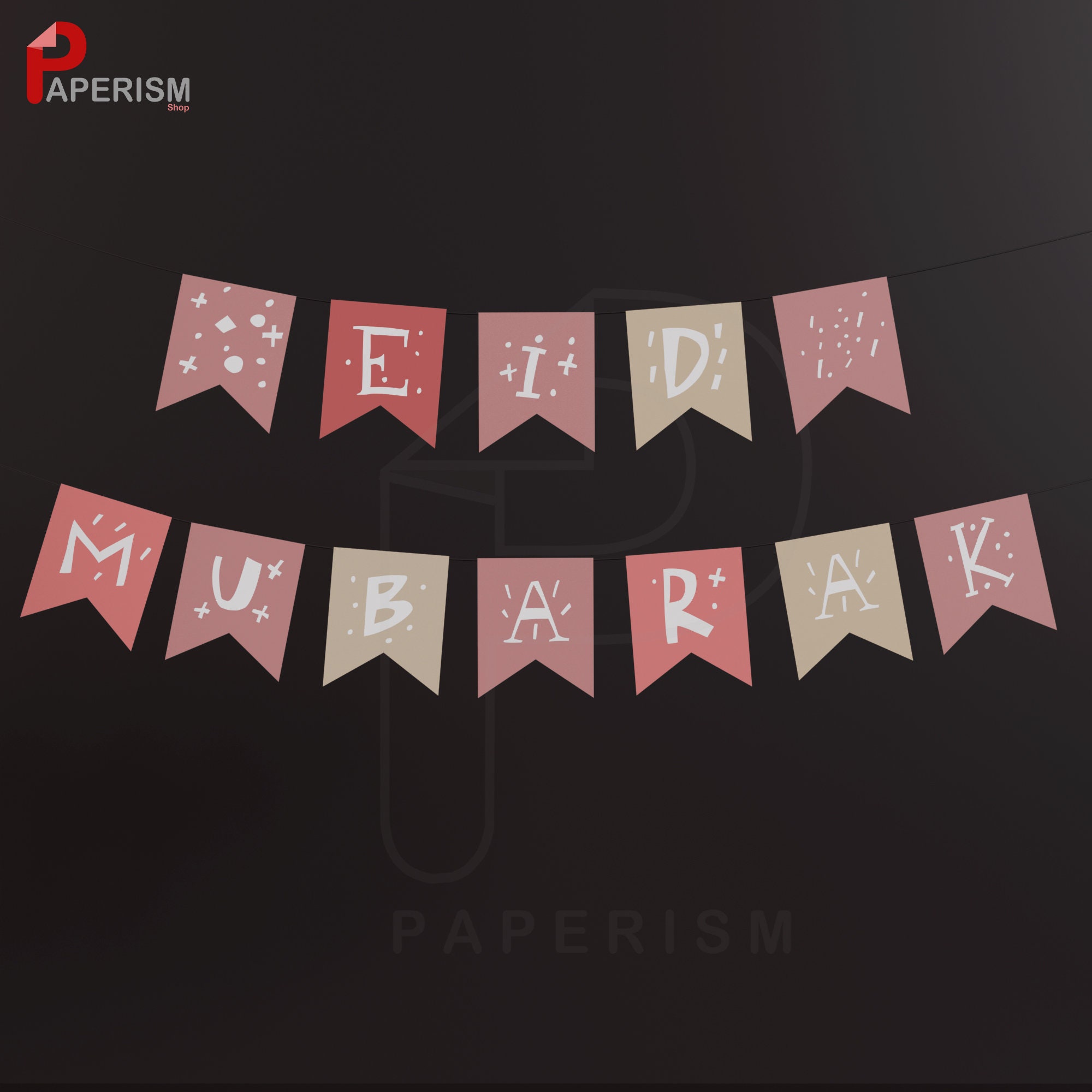 Eid Mubarak Banner Pdf, PRINTABLE Eid & Hajj Crafts, Paper Hajj ...