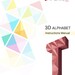 T Low Poly Papercraft, Letter, Alphabet T 3D, 3D Lyric, Papercraft ...