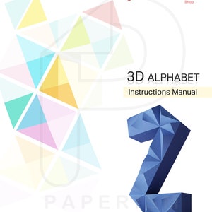 Z Low Poly Papercraft, Letter, Alphabet Z 3D, 3D Lyric, Gift ...