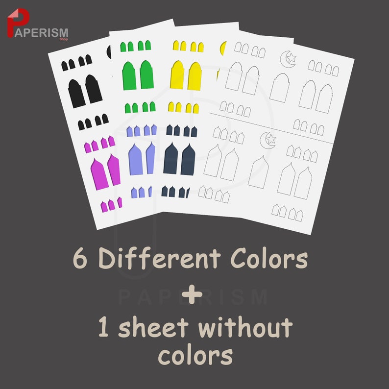 Design Your Mosque, Mosque Craft for Kids, PRINTABLE Ramadan Crafts ...