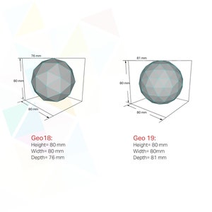 Polygons & Polyhedrons Foldable 3d Nets, 3d Platonic Solid Set 3, DIY ...