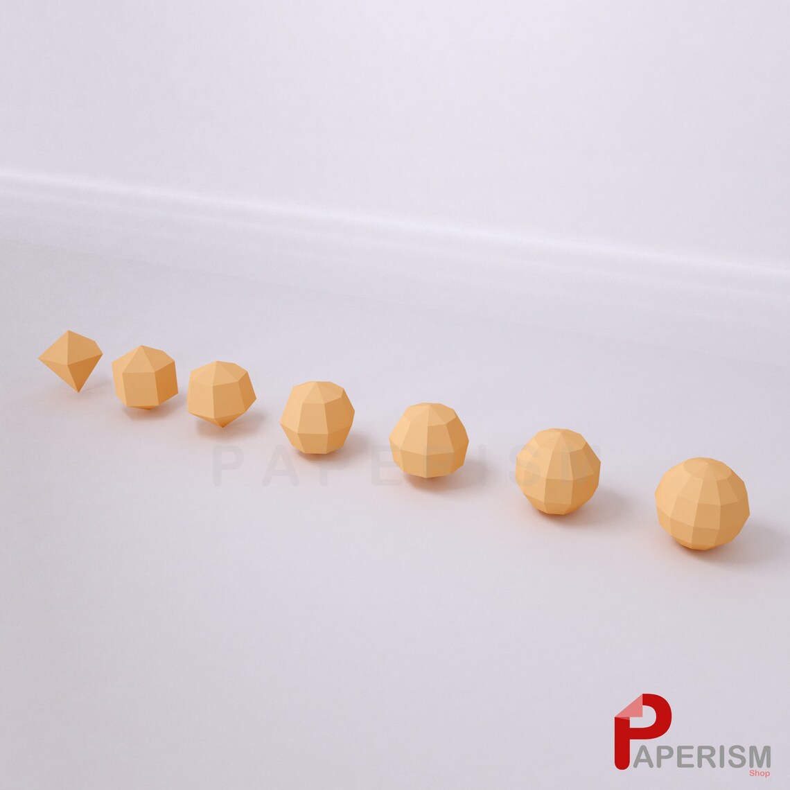 Nets of 3d Platonic Solid Set 6, DIY Polyhedron Models, Build 3d Shape ...