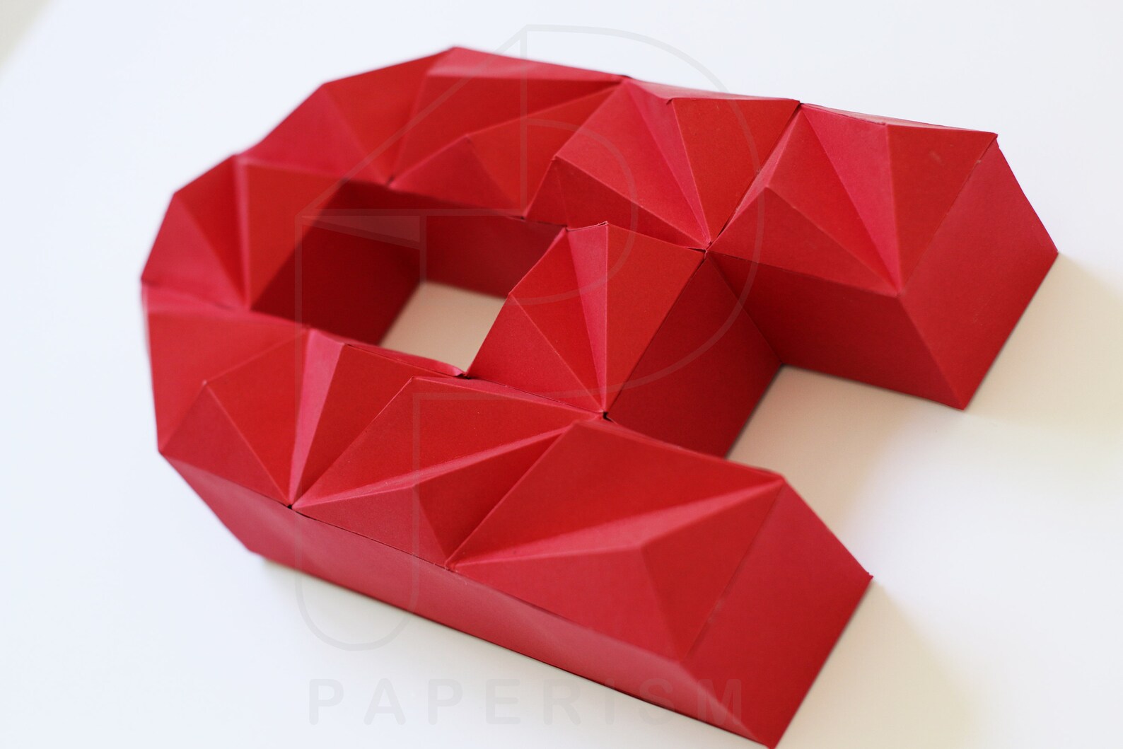 A Letter DIY Papercraft, 3d Paper Alphabet, Classroom Alphabet Decor ...