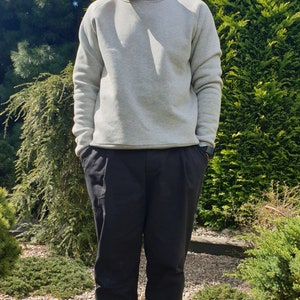 PDF Mens Jumper Pattern Instant Download Beginner Sewing Printable ...