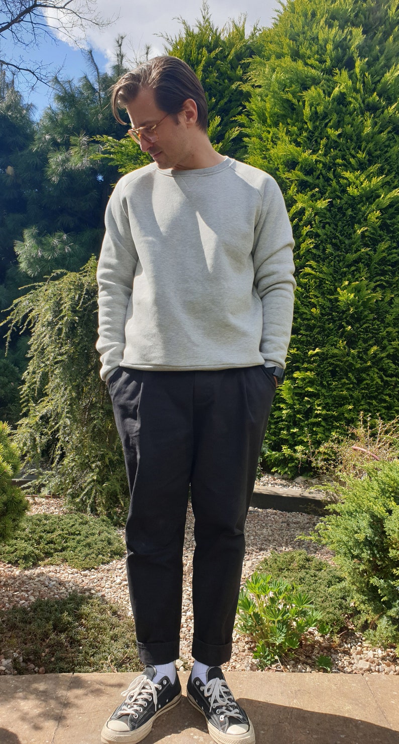 PDF Mens Jumper Pattern Instant Download Beginner Sewing Printable ...