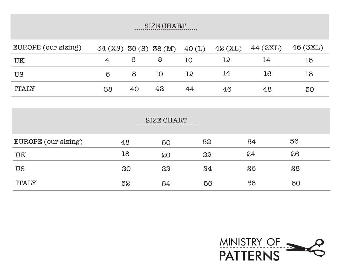 PDF Shirt Pattern Instant Download Intermediate Sewing Pattern ...