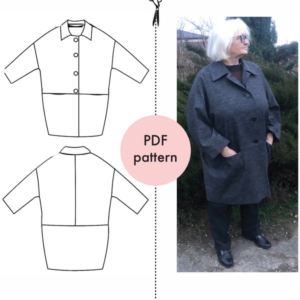 Coat Pattern - Etsy